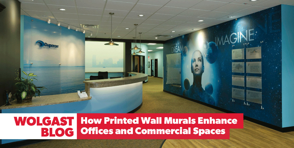 How Printed Wall Murals Enhance Offices and Commercial Spaces