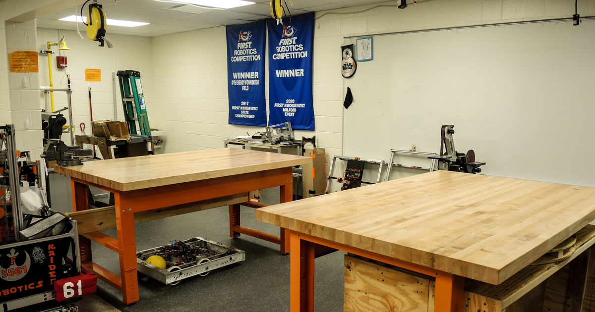 Michigan Schools Making Space for Robotics